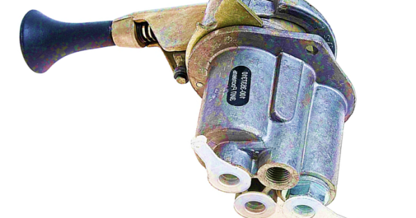 Hand brake valve MAZ - 03787